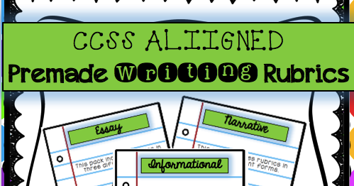 Fly to Third: Common Core Rubrics: 3rd grade
