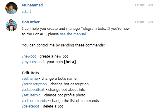Tutorial Menciptakan Bot Telegram Untuk Sensor Dan Kontroller Project Iot