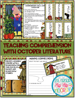 1st Grade Hip Hip Hooray!: Teaching Comprehension with October ...
