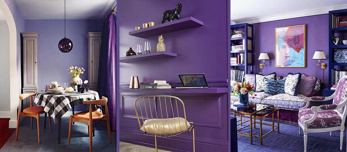 The color of the Year 2018 Pantone is Ultra Violet