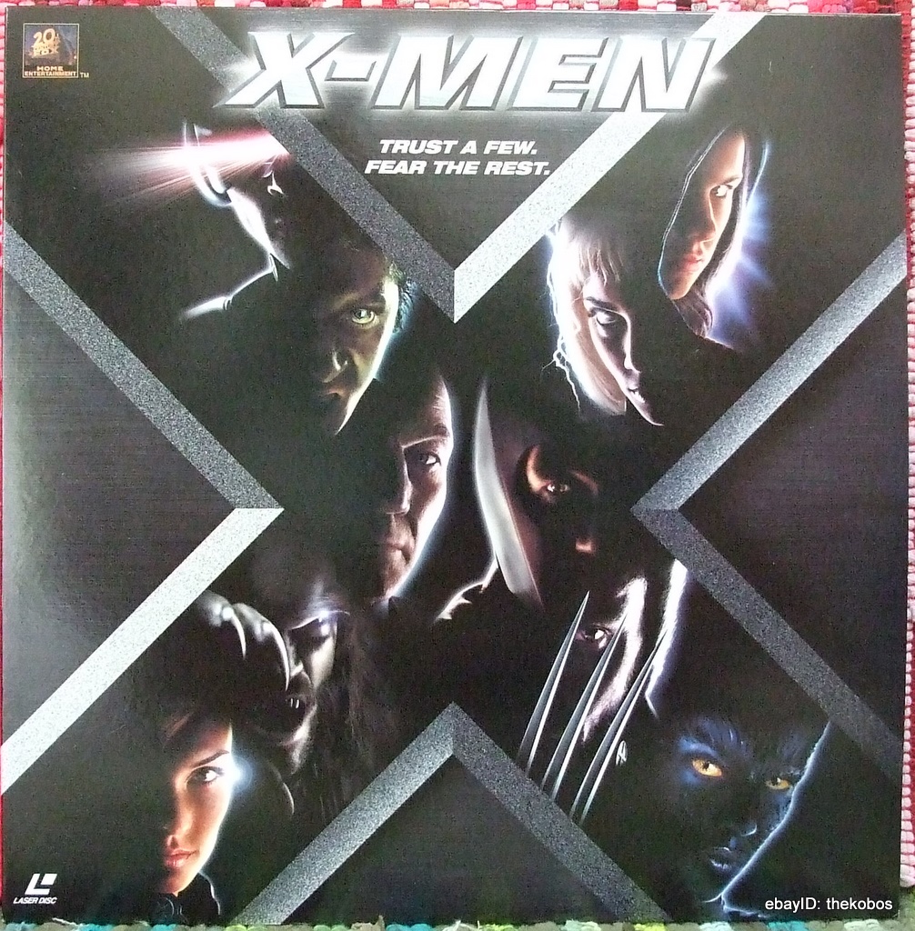 Good Squid Discs - Japanese Retro Games & Media: X-Men Japanese Laserdisc