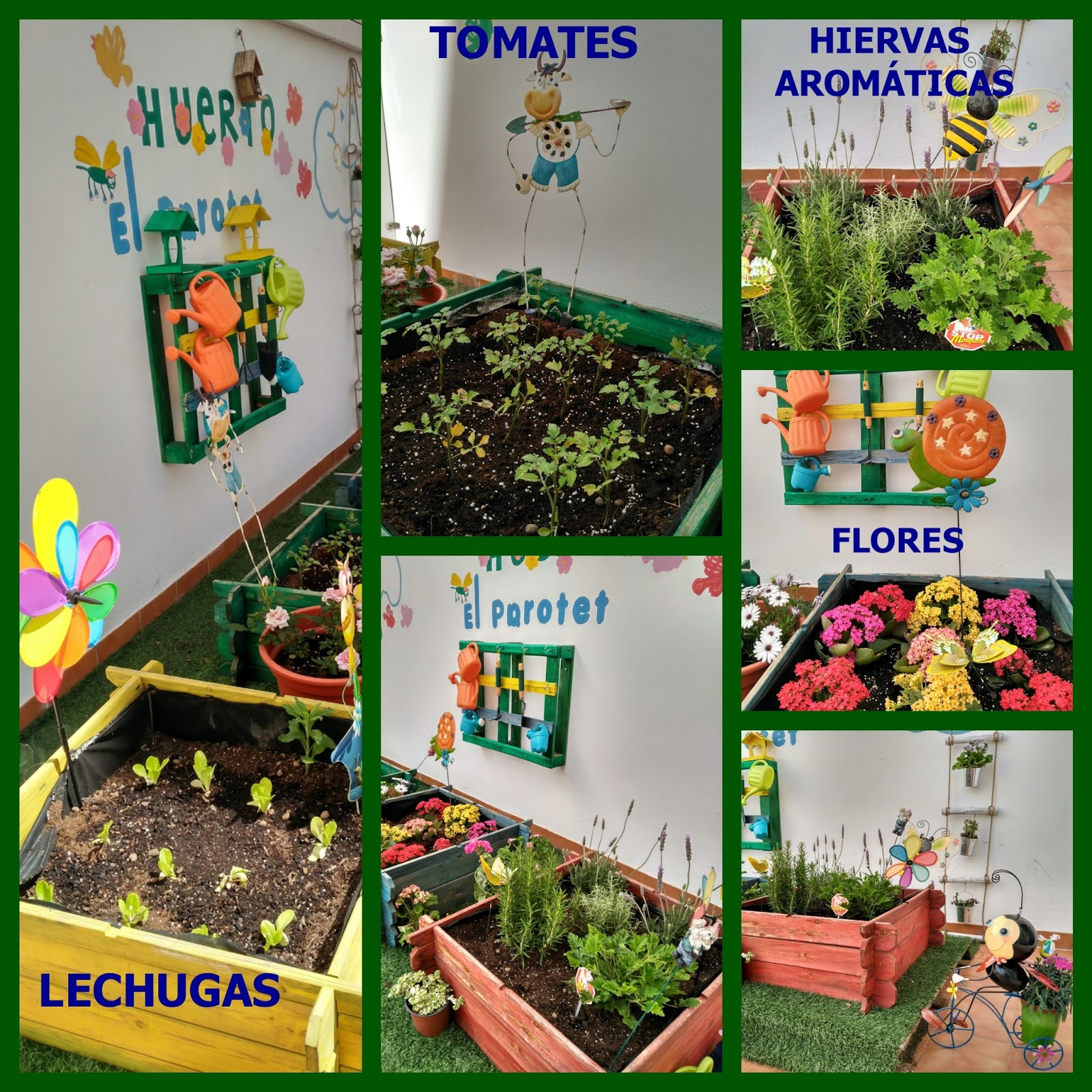 El huerto del cole. | Escuela Infantil El Parotet