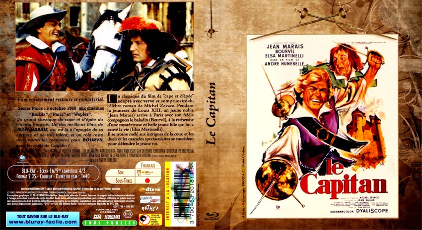 BLU-RAY JAQUETTES BLU-RAY: Le capitan