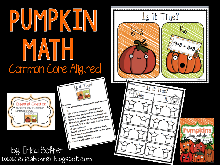Pumpkins & Short i: Visual plans for October 5th & Freebies