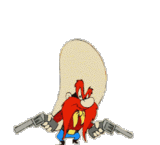 AKI GIFS: Gifs animados Eufrazino Puxa-Briga (Yosemite Sam)