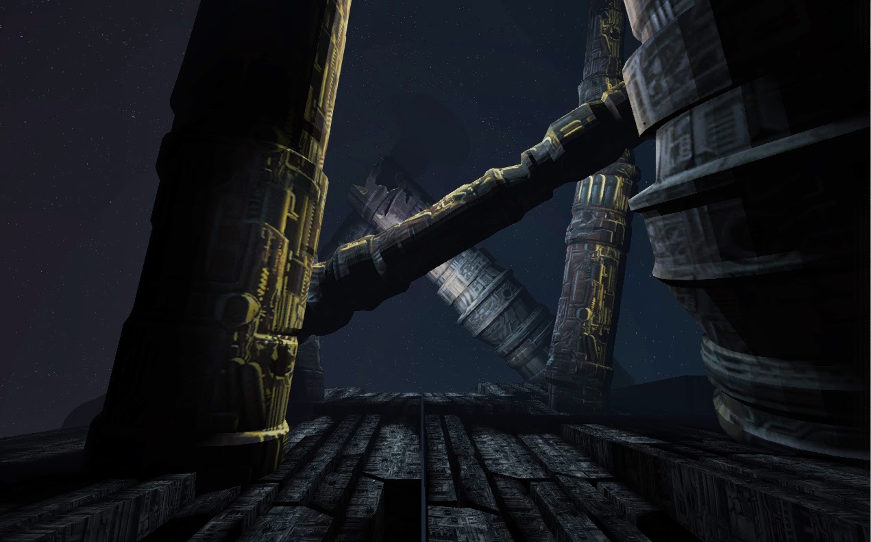 VR Game Development: Video Preview of the "The Stacks"