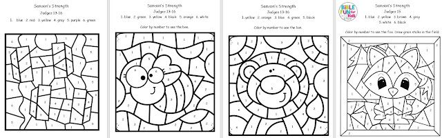 Strong Samson | Bible Fun For Kids