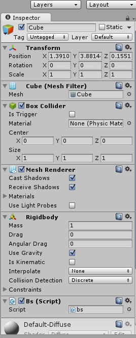 GameObject Unity GameObject Unity