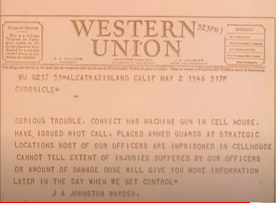 Sam Shockley Biography Alcatraz 1938 - 1948