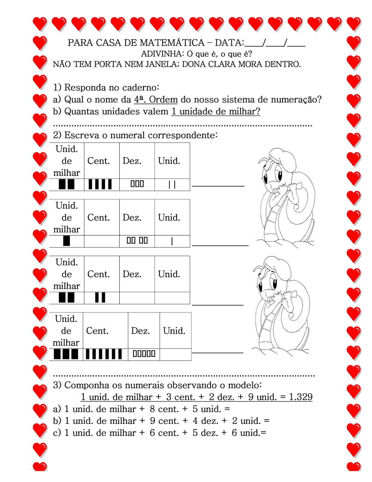 ADOLETÁ DO ABC: Unidade de milhar