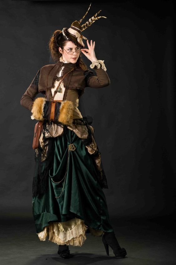 Steampunk Fashion Guide: Steampunk Color Palette: Warm Earth Tones