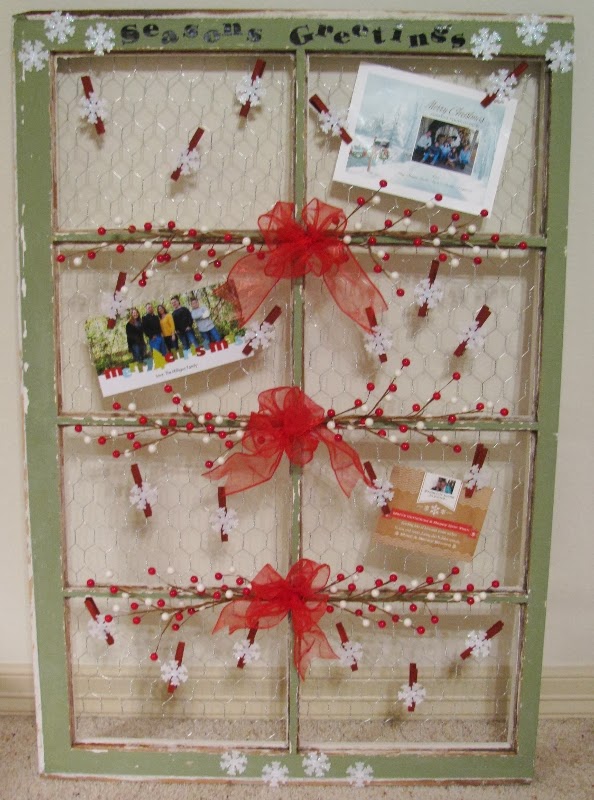 Scrappin' Becky B.: Altered Window Frame Card Showcase