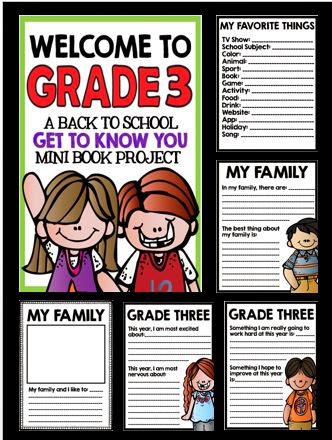 Creative Classroom Core: Back to School Freebies and Mini Books!