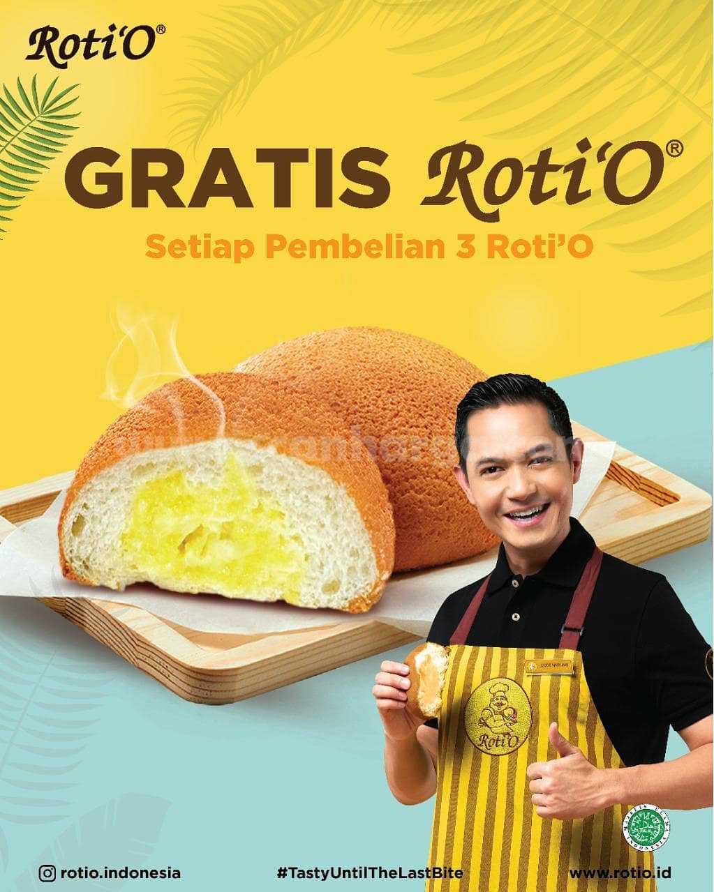 Promo Roti O Spesial Beli 3 Gratis 1 Roti'O - scanharga