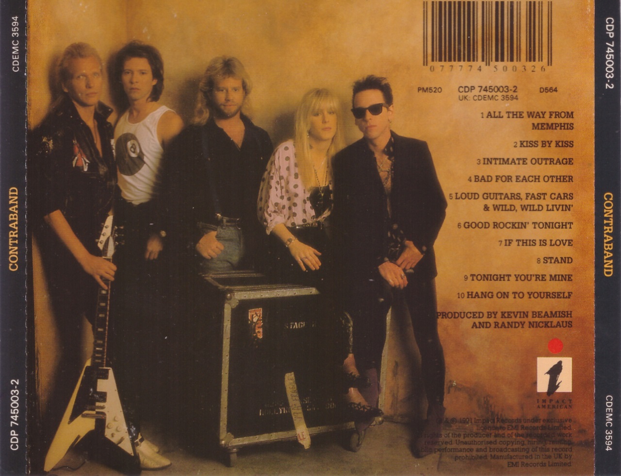 Cries from the Quiet World: Contraband "Contraband"