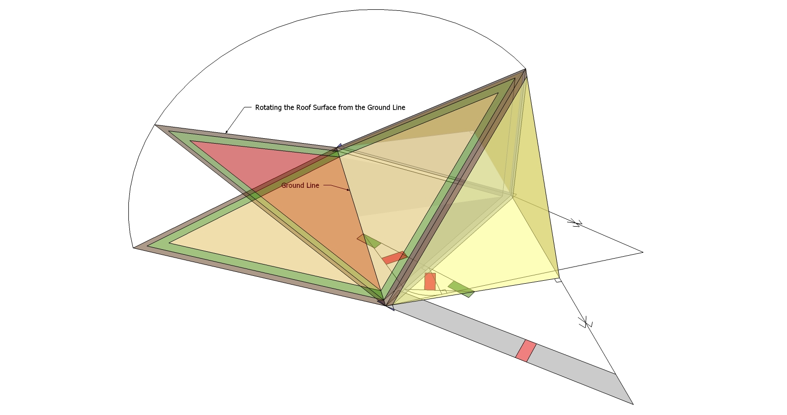 Roof Framing Geometry: Traditional Roof Framing Geometry Layout ...