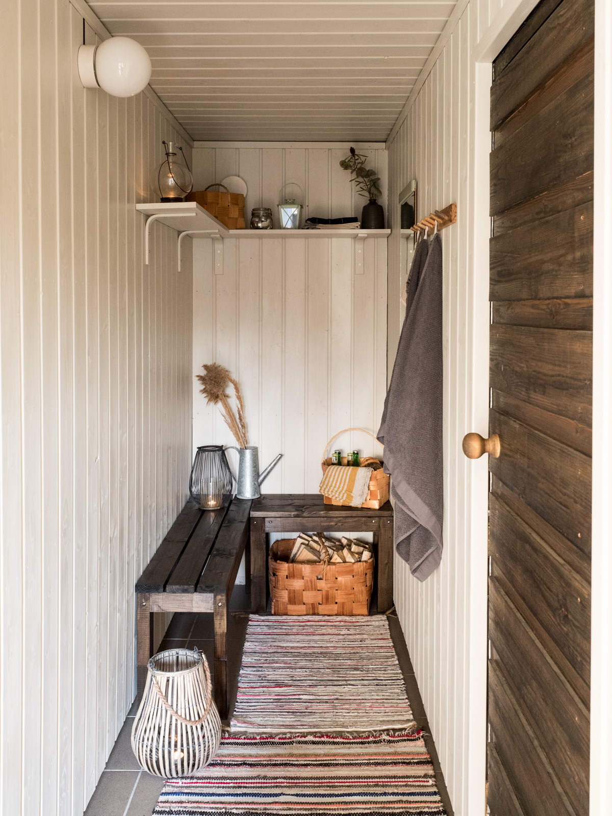 Pihasaunan pukuhuone kuntoon pienellä budjetilla! — Keltainen kahvipannu