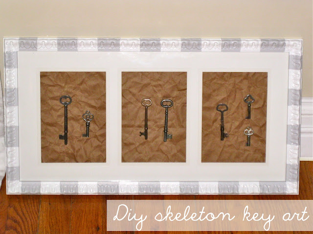 This Little House of Mine: Pinterest Challenge: Skeleton Key Art