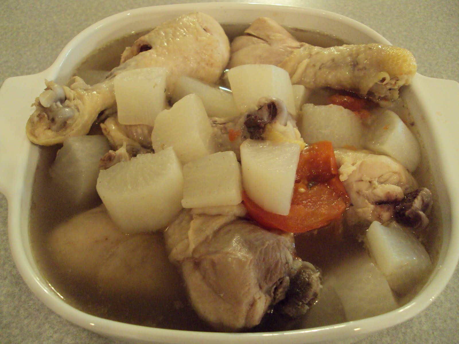 DAIKON CHICKEN SOUP