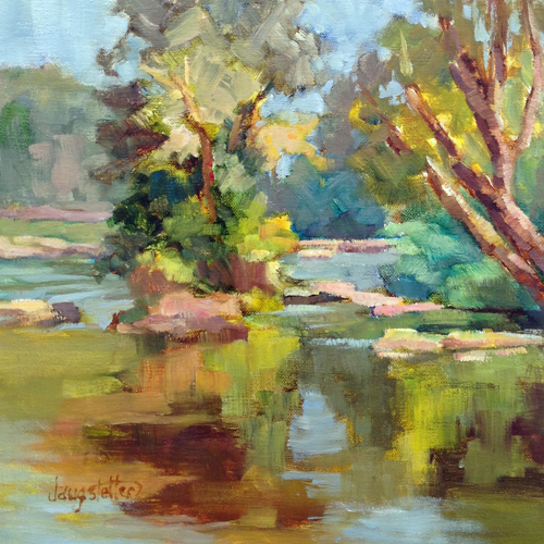Deanna's Paintings: Georgia Landscape Fine Art Oil Painting ...