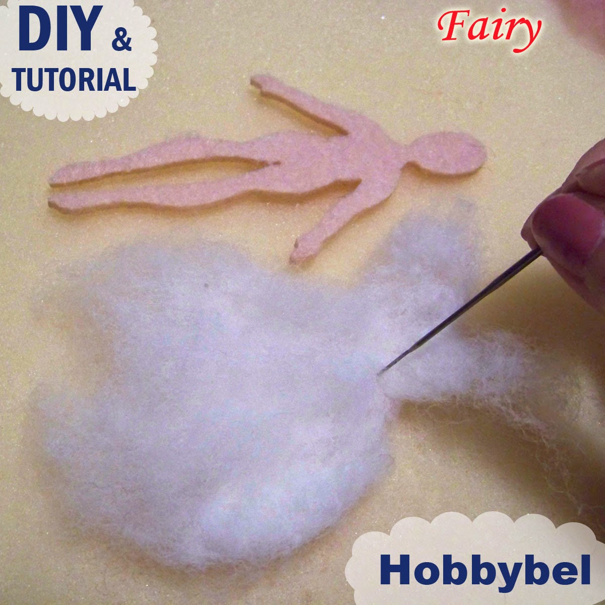 TUTORIAL FATA DI LANA CARDATA - DIY WALDORF DOLL, FAIRY CRAFT, NEEDLE FELT