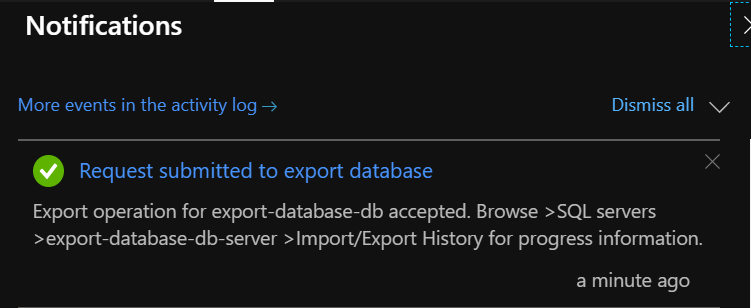 Anupama Natarajan: Data Platform Tips 8 - Export a BACPAC file of a ...