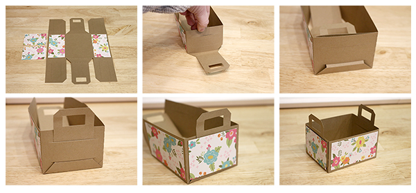 Handle Through Storage/Gift Box | Bits of Paper