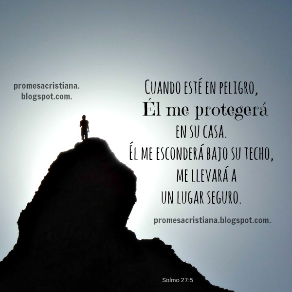 Promesa Cristiana Dios me Protege de Peligros | Promesa Cristiana Bíblica