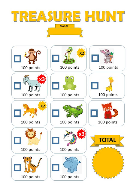 My first Digital Treasure Hunt for 5th graders, Our World Learners Unit 3