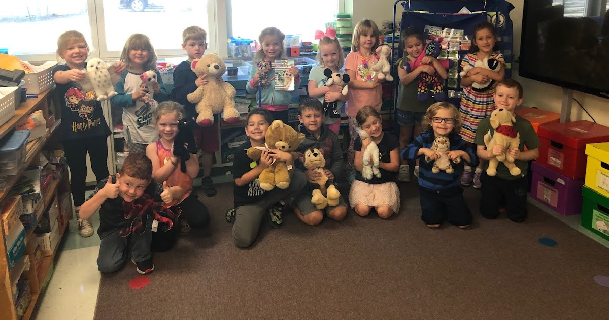 Mrs. Rogers Kindergarten Happenings: Stuffed Animal Day Fun