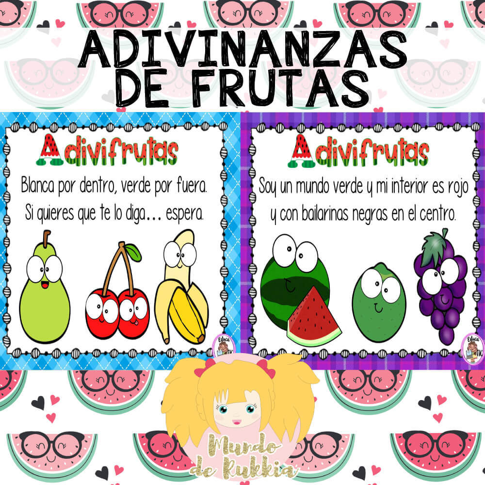 Adivifrutas para Niños | Mundo de Rukkia