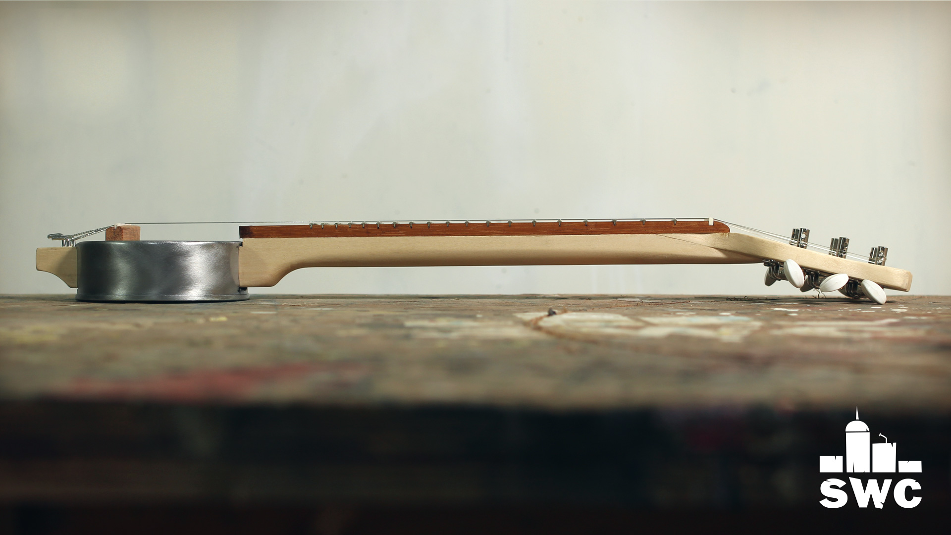 scrap wood city: How to make a tin can baglama ( mini bouzouki )