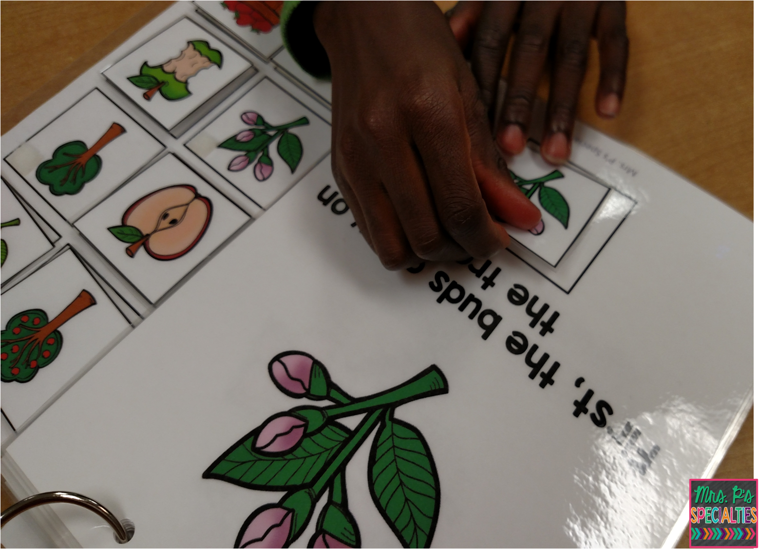 Apple Learning across the day! · Mrs. P's Specialties