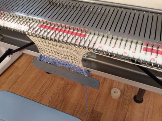 image jems: Day 15 Creativity - Hand Spun yarn and a Chunky Knitting ...