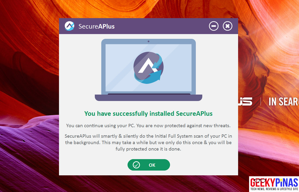 SecureAPlus: 12-in-One Antivirus & Application Whitelisting Review & Giveaway! | Geeky Pinas