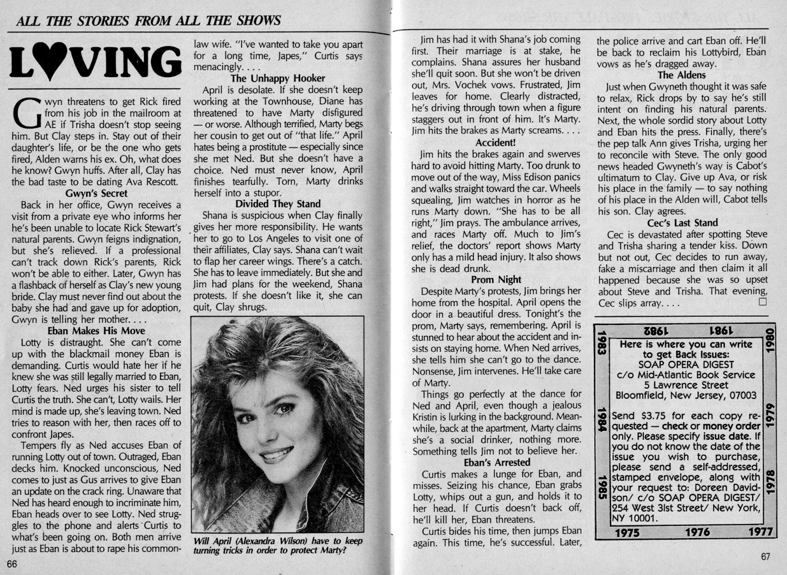Loving Recap-July 28, 1987 (SOD)