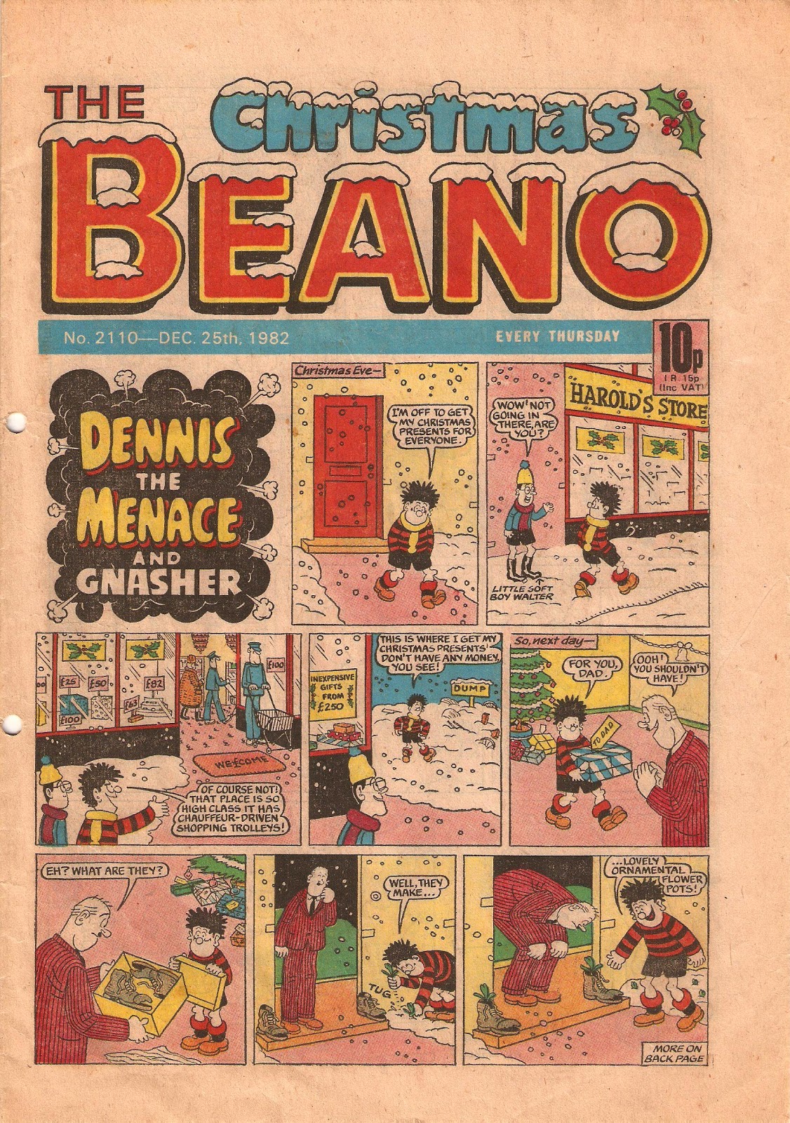 Wacky Comics!: The 1982 Christmas Beano