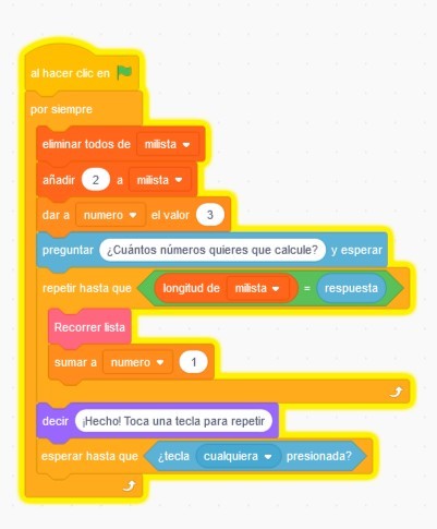 PROGRAMACIÓN: SCRATCH: Práctica 3