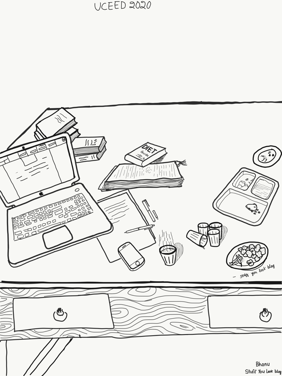 Part B UCEED 2020 sketching solution | Stuff You Look