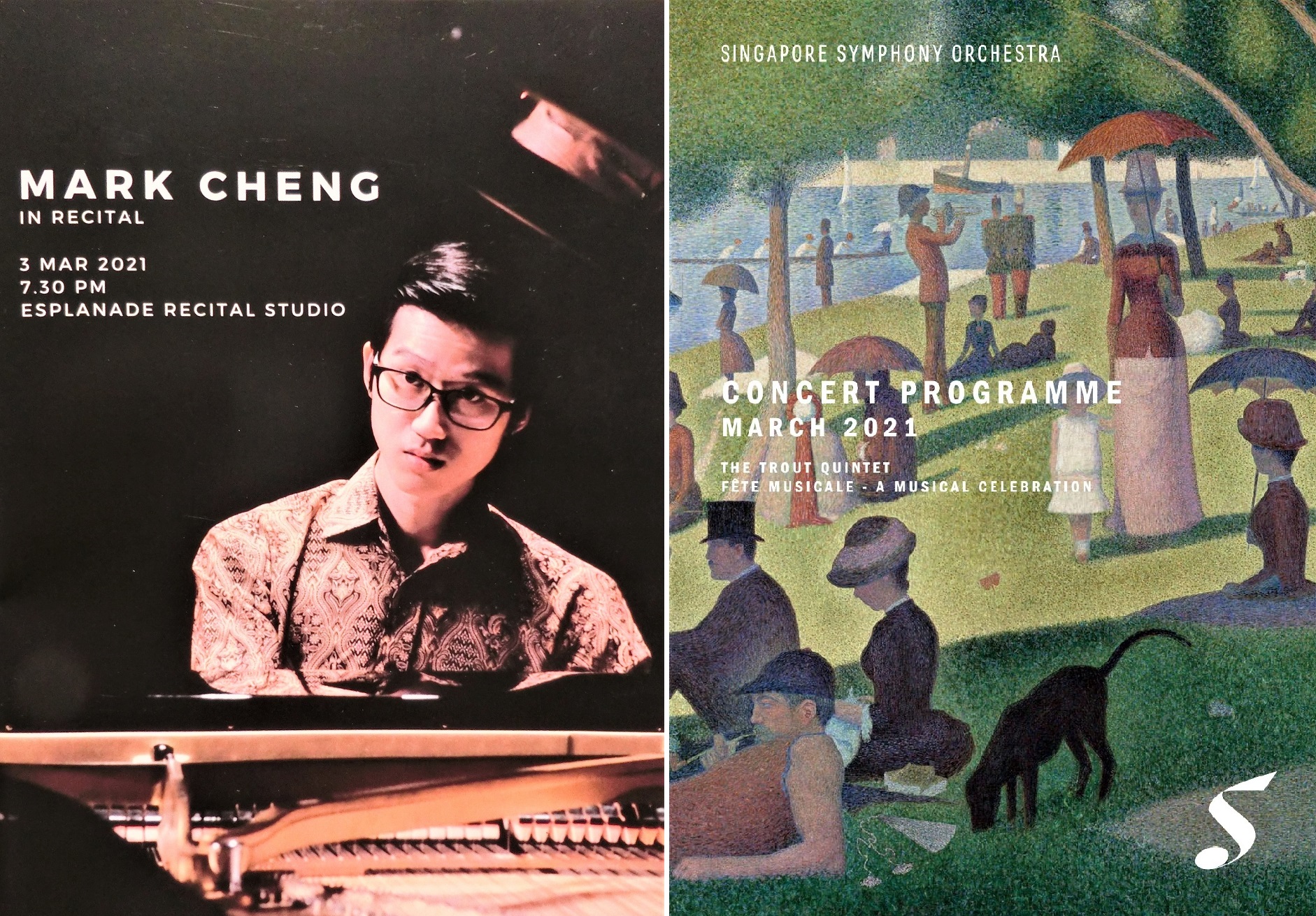 pianomania: MARK CHENG IN RECITAL / THE TROUT / Reviews