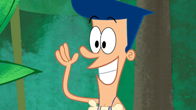 Shirtless Drawn Cartoon Boys & Men: Shirtless Blake Myers in Get Blake!