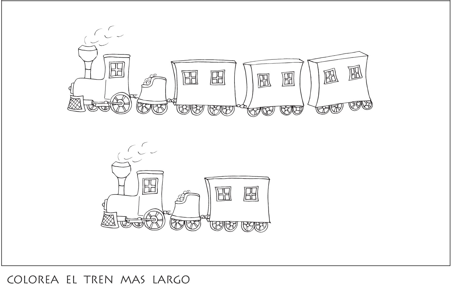 CEIP SANCTI SPIRITUS Educación Infantil : CONCEPTOS : LARGO/CORTO