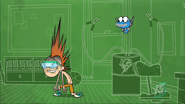 Shirtless Drawn Cartoon Boys: Shirtless Chuck McFarlane in Chuck's Choice