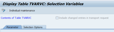 SAP ABAP Central: Avoid Hardcoding in SAP by TVARVC or SETLEAF