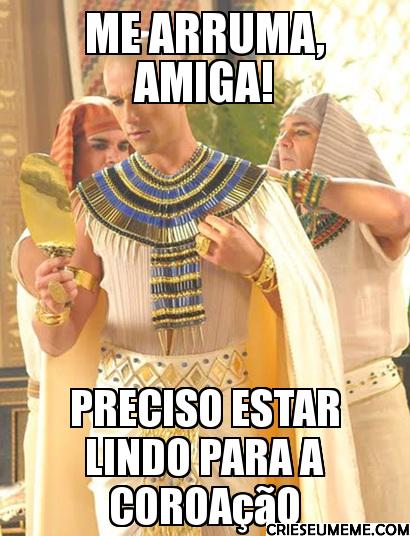 O Blog da Lavinia: Ramsés, o faraó mais querido do Brasil