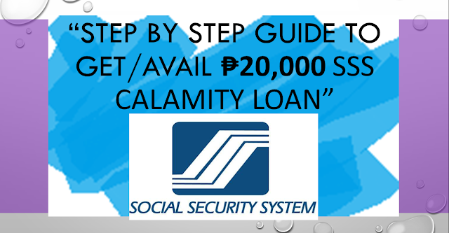 20,000 SSS Calamity Loan - Welcome