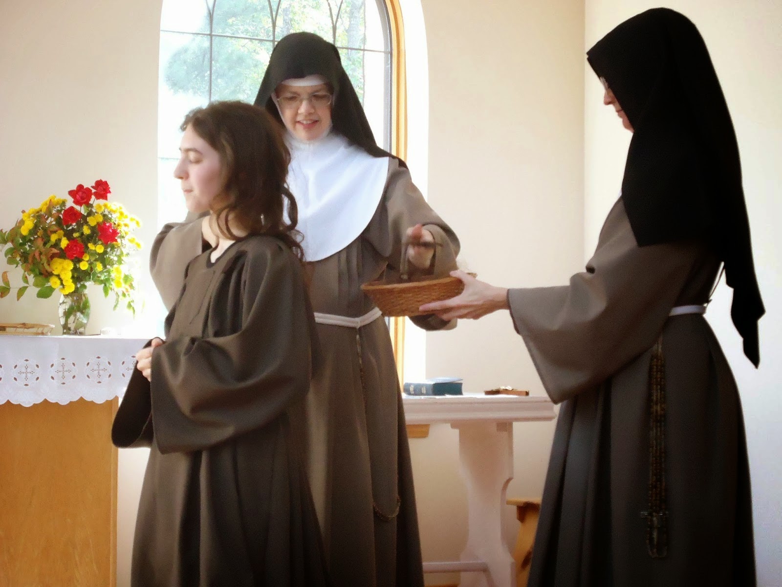 et nunc: Die Einkleidung von Schwester Veronica