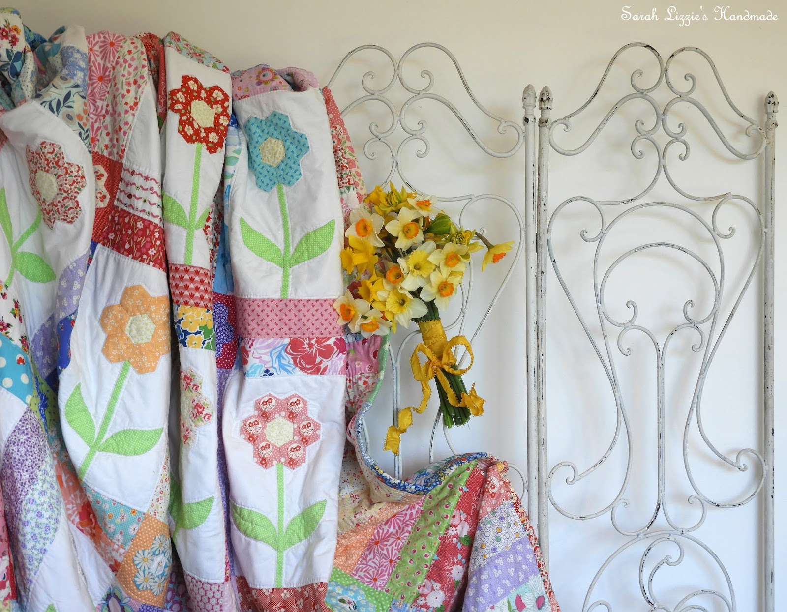 Sarah Lizzies: Spring Blossoms.....A Spring Finish