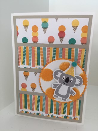 SipCraftCare: Fun with 3 x 3 paper