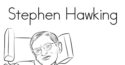 Free Stephen Hawking Coloring Pages Sketch Coloring Page